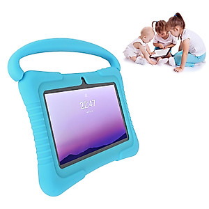 Kids Tablet, 7 inch 2GB 32GB Quad Core Processor Toddler Tablet with Dual Camera, 3D Design Kids Tablets with Protective Cover for Girls and Boys 110‑240V (US Plug)