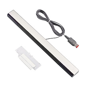 Xahpower Sensor Bar for Wii, Replacement Wired Infrared Ray Sensor Bar for Nintendo Wii and Wii U Console