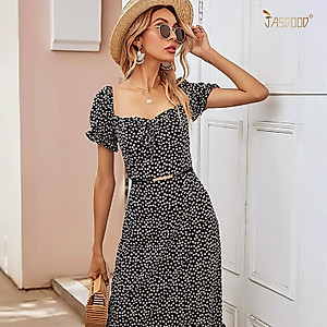 JASGOOD 2 Pack Women's Skinny Patent Leather Belt Adjustable Slim Waist Belt for Dress