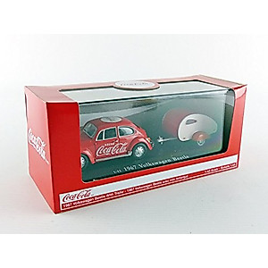 Motor City Classics 1967 VW Beetle Car with Teardrop Trailer