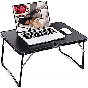 LHLLHL Lifting Computer Desk Rolling Table Desk with Adjustable Height Laptop Notebook Swivel Desk with 5 Wheels Leg Table (Color : E, Size