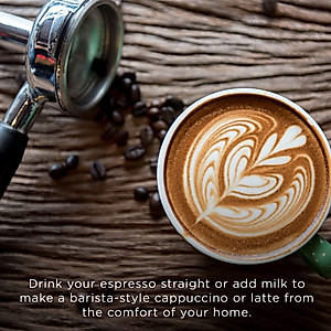 CAFFÉ CONTEMPO Italian Style Ground Espresso, Aroma Blend, 1 LB Fine Grind, Dark Roast, Freshly Roasted, Perfect for Moka Pot Coffee