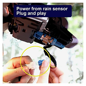 FITCAMX 4K Car Video Recorder WiFi Connection APP Dash Cam Compatible with Mercedes Benz CLS C257 (3rd Gen) 2019 2020 2021 2022 2023 (Color : Model HD2-6269, Size : 2K Dual Cam 64GB)