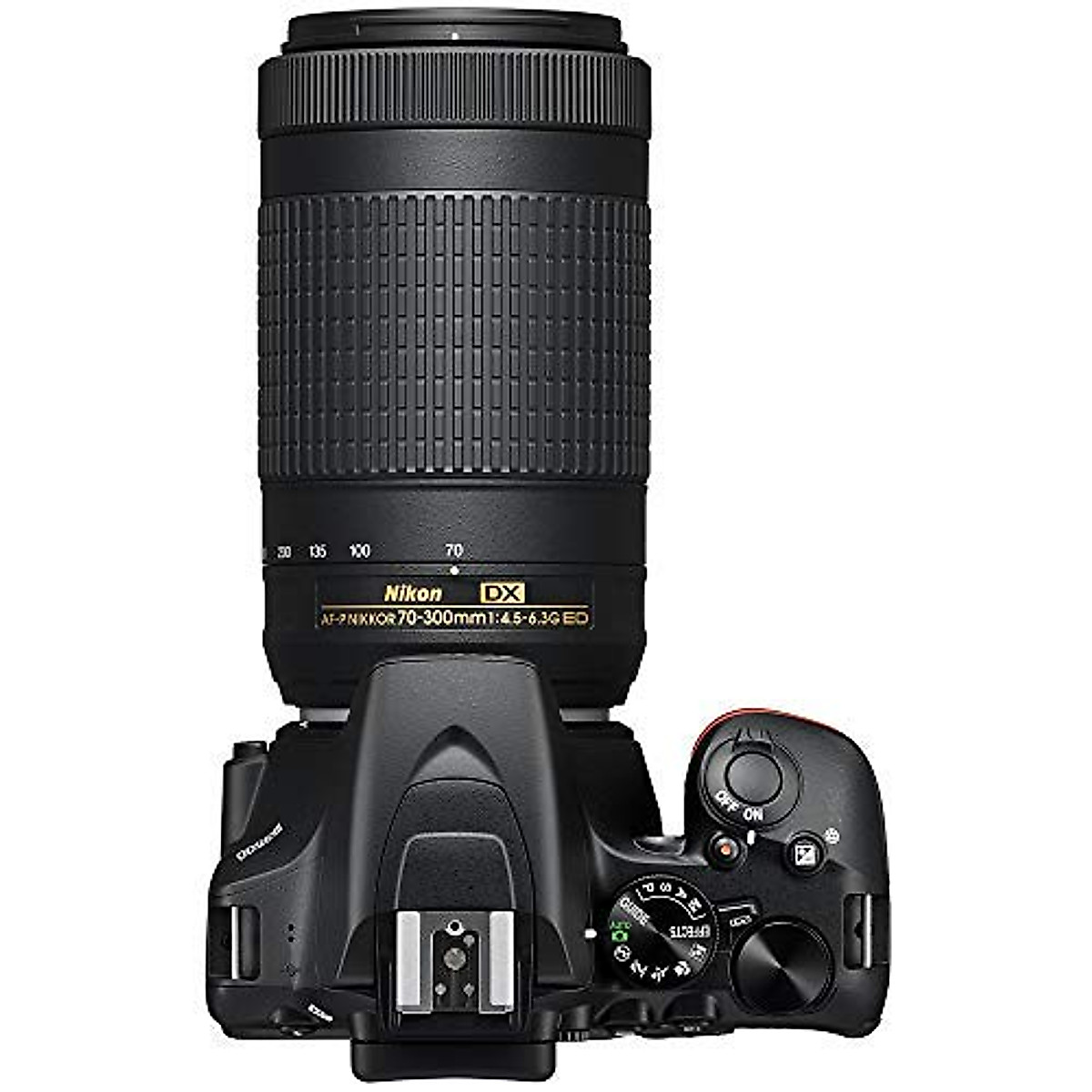 Nikon 1588 D3500 24.2MP DSLR Camera with AF-P 18-55mm VR Lens & 70-300mm Dual Zoom Lens Kit Bundle with 64GB Memory Card, DSLR Value Pack and Accessories (12 Items)