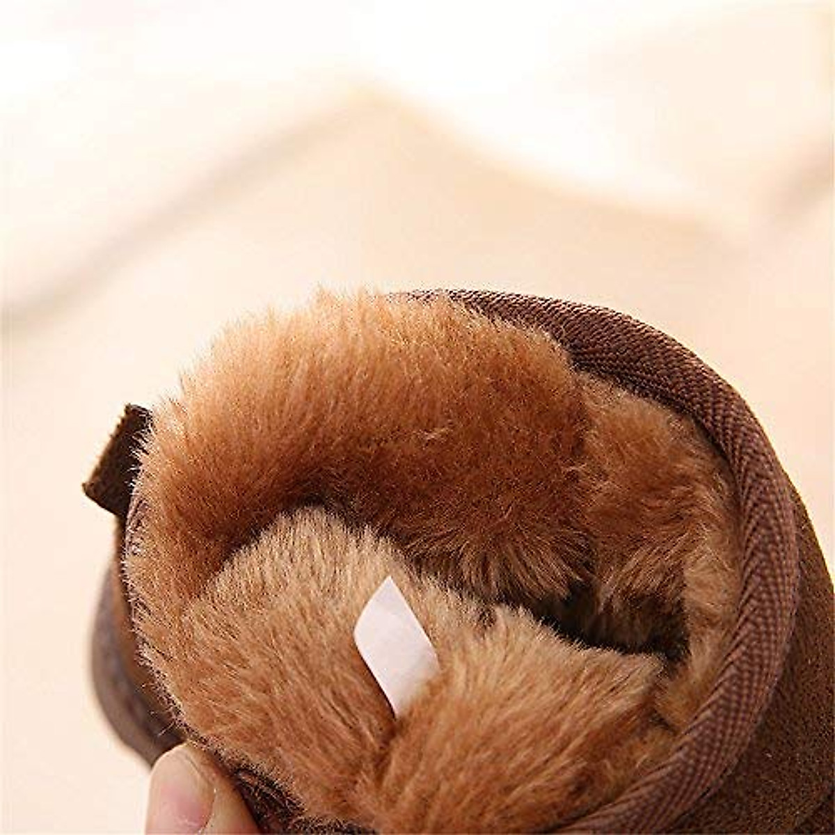 MK MATT KEELY Winter Boots Boys Girls Soft Warm Shoes Toddler Black Snow Boots 10 Toddler Khaki