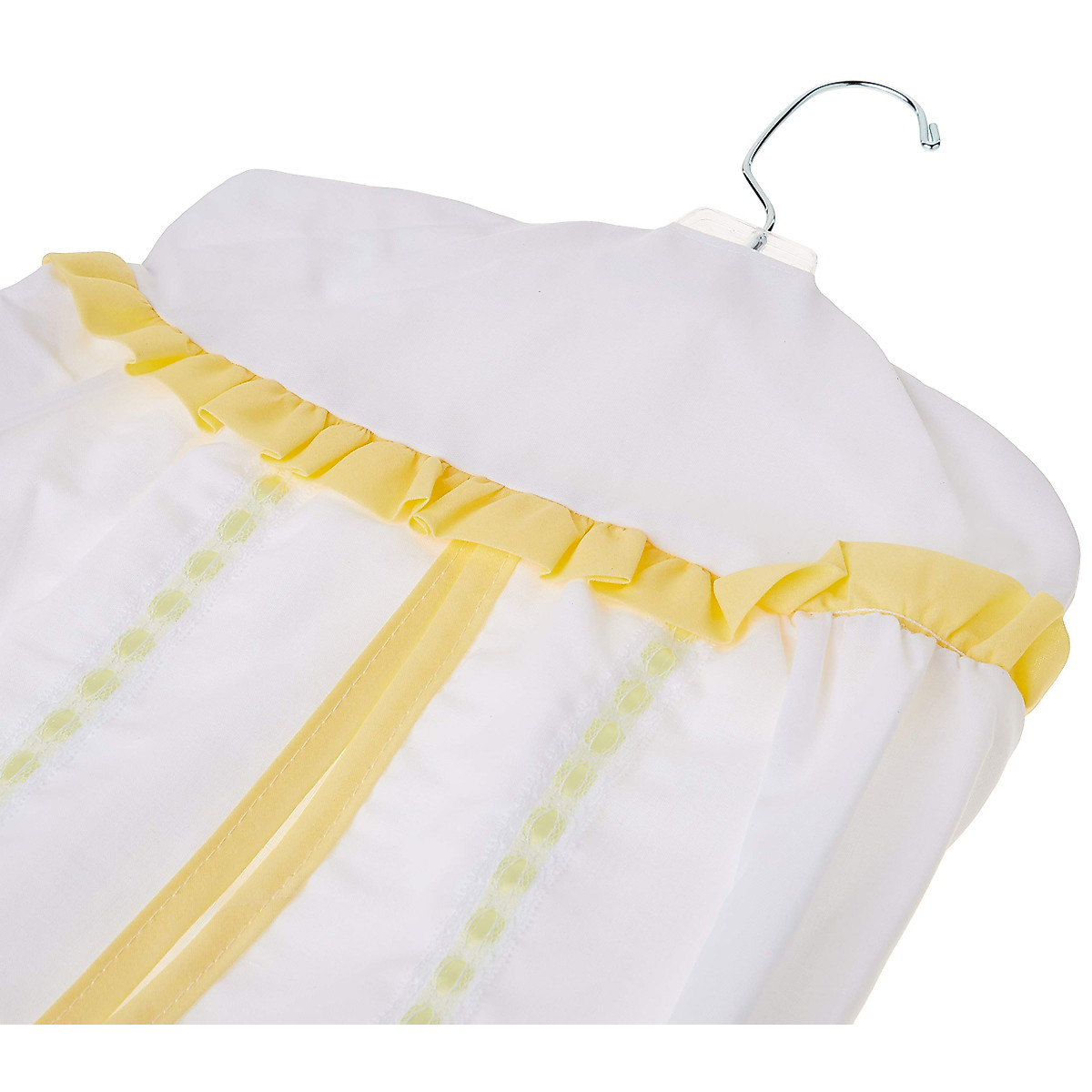 Baby Doll Bedding Unique Diaper Stacker, Yellow