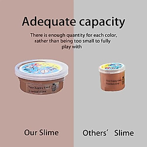 10 Pack Butter Slime Kit for Girls, Putty for Kids, Scented Cloud Slime, Dope Slimes Pack, Cute Water Slime, Peachybbies Slime, Ice Cream Slime, Surprise Silme Toys for Girls and Boys 10-12