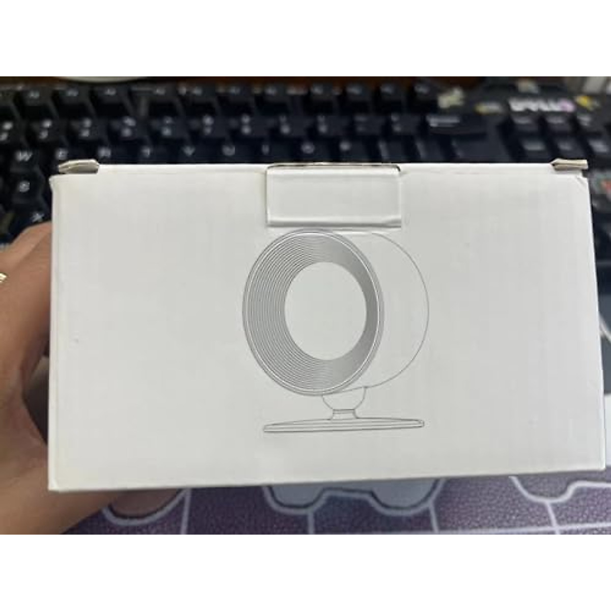 Amouhom LED Wall Sconce with Remote Touch Control Wall Mounted Night Light 5 Brightness Levels &7 Colors with 2500 mAh Battery 360° Rotating Bedside Lamp for Bedroom Living Room (White)