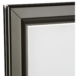 Displays2go 24 x 36 Inch Sidewalk Sign, Waterproof, Snap Frame, Spring Base, 2 Sided, Black (OWS2436B)