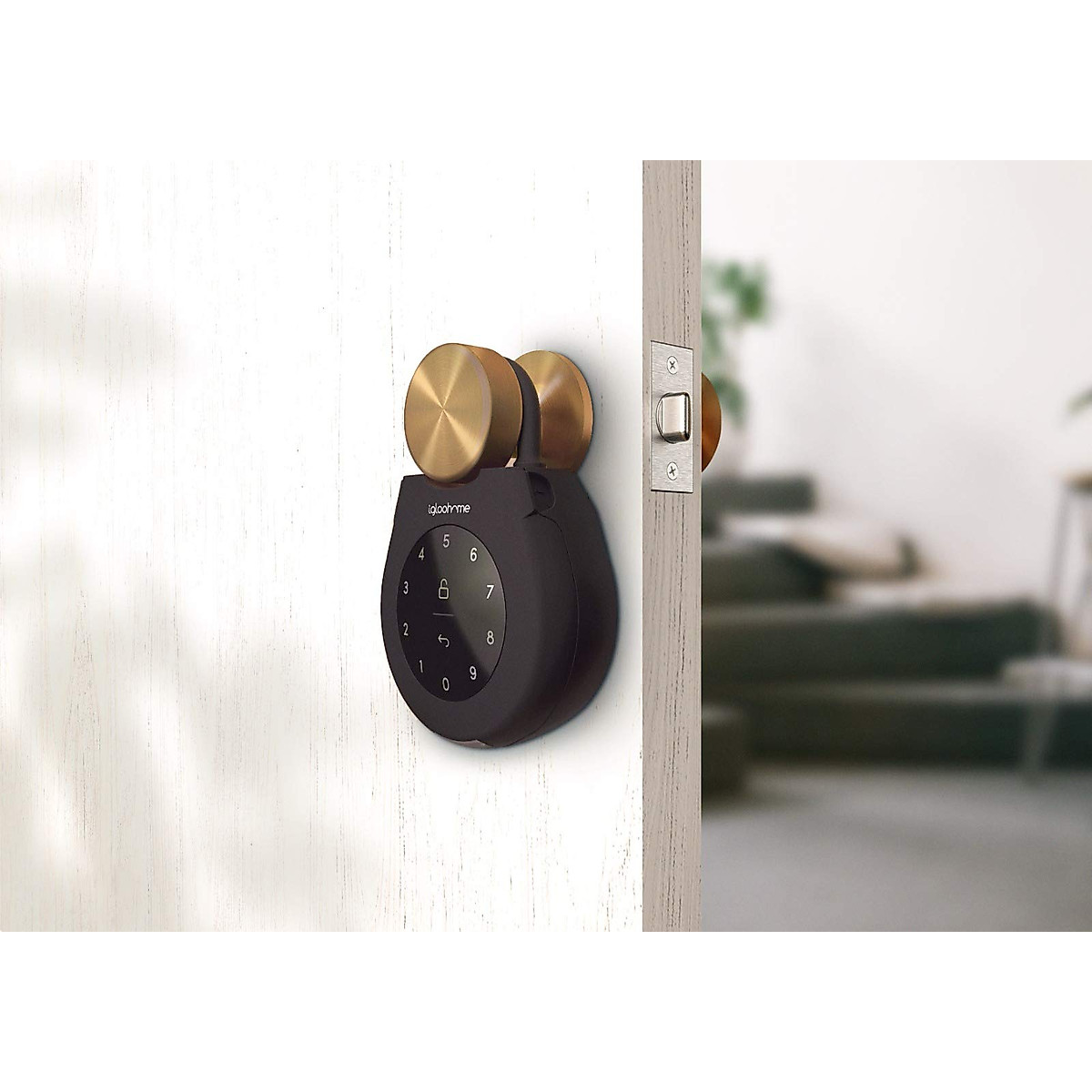 igloohome Keybox 3 Smart Lock Box, Large Key Safe w/Airbnb Sync (iOS/Android) – Remotely Generate Bluetooth-Keys & Pin Codes Without Internet