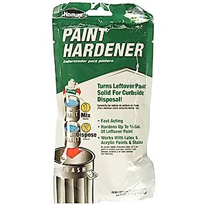Homax 3535 Homax-3535 Fast Acting Waste Away Paint Hardener – 3.5oz (6 Pack), 0.5 Liters, 21 Ounce