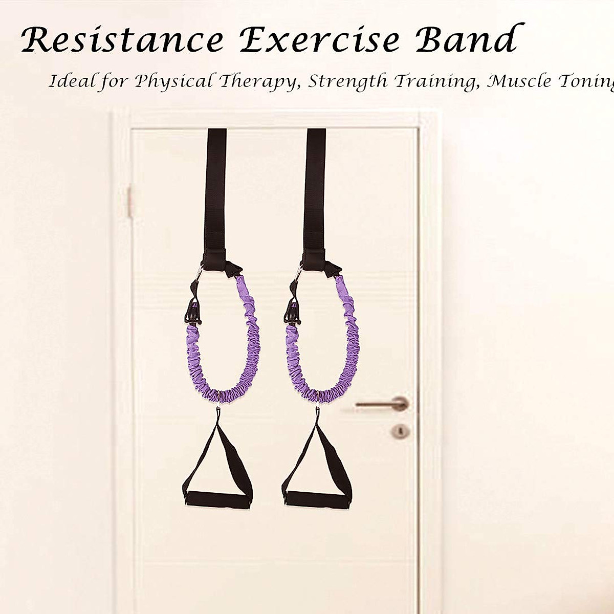 Kvittra Upgraded Yoga Strap for Stretching, Leg Stretcher Pilates Equipment for Home Gym, Back Bend Assist Trainer Waist Flexibility Workout Bands for Physical Therapy Ballet Dance Splits Gymnastics