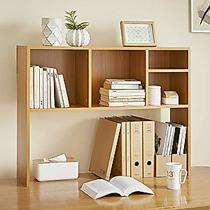 DormCo The College Cube - Desk Bookshelf - Beech Color