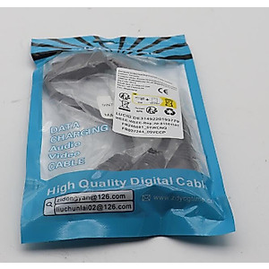 zdyCGTime 7 Pin Din Splitter Cable,DIN 7-Pin Splitter Y Adapter MIDI Cable 7- Pin Plug Male to 2 DIN Female Jack Adapter Y Lead for Bang Olufsen Naim Quad Stereo Systems (30cm/1ft) (7pin)