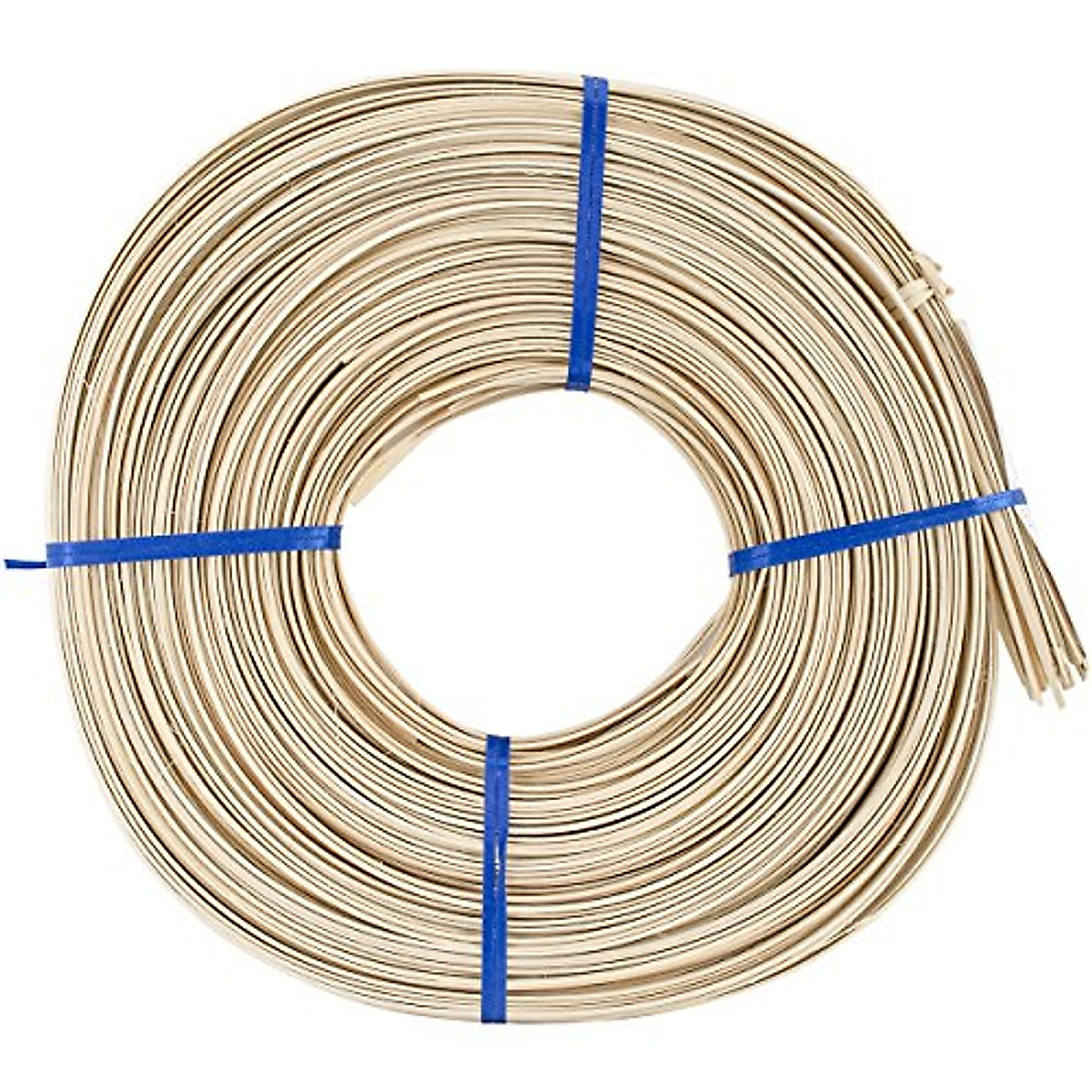 Commonwealth Basket Reed Flat Oval 1/4inch APP, Approximately 275' Pack of 2, 2 Pack