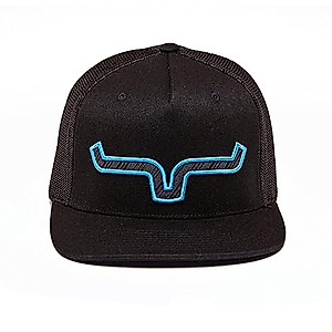 Kimes Ranch Unisex Caps Nite Train Cap 5-Panel Adjustable Mesh Back Snapback Hat/Black