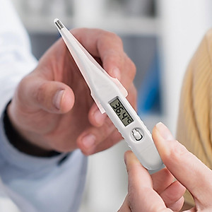 HEALLILY 100pcs Safe Digital Probe Covers Disposable Universal Electronic Cover for Accurate Sanitary Oral Ear Underarm Recta Reading