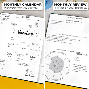 Clever Fox Planner Pro Premium Edition– Luxurious Weekly & Monthly Planner + Budget Planner Organizer for Productivity & Reaching Goals, Undated, A4 Hardcover + Keepsake Box, Lasts 1 Year, ForestGreen