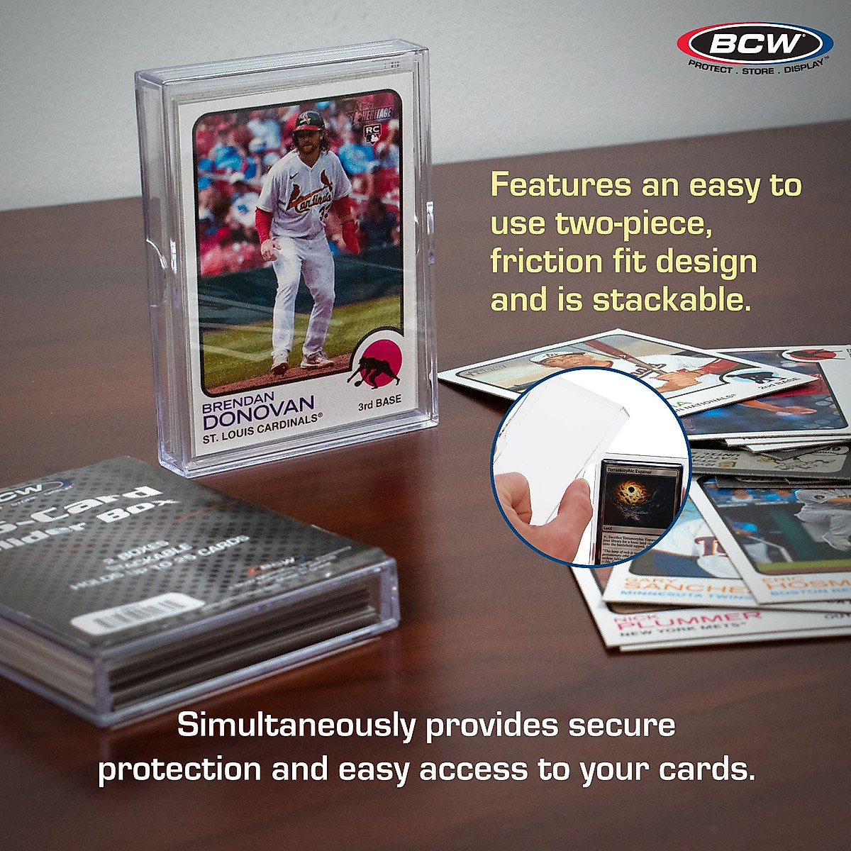 BCW 1-SB25 2 Piece Slider Box - 25 Count