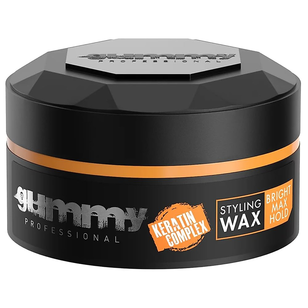 Gummy Bright Max Hold Hair Styling Wax 150ml - 5.07 Fl Oz (Pack of 1) Bright Max Hold