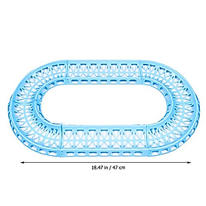 1 Hamster Runway Toy Set Hamster Exercise Toys Track Toy Small Animal Pet Track for Small Pets Hamsters Gerbils Hamster Running Ball Toy Mice Hamster Race Track