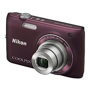 Nikon COOLPIX S4100 14 MP Digital Camera with 5x NIKKOR Wide-Angle Optical Zoom Lens and 3-Inch Touch-Panel LCD (Plum)