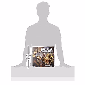 Star Wars Imperial Assault Board Game Jabba's Realm EXPANSION - Epic Sci-Fi Miniatures Strategy Game for Kids and Adults, Ages 14+, 1-5 Players, 1-2 Hour Playtime, Made by Fantasy Flight Games