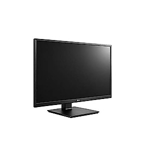 LG 24'' 24BK550Y-I IPS FHD Monitor with Flicker Safe, Built-in Power, Adjustable Pivot Stand, Wall Mountable & Mini PC Connection Available