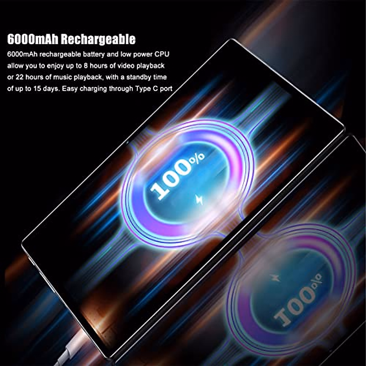 10.1in Tablet, 2.4 5GWiFi Dual Band for Android11 HD 1960x1080IPS Kids Tablet for Playing (US Plug)