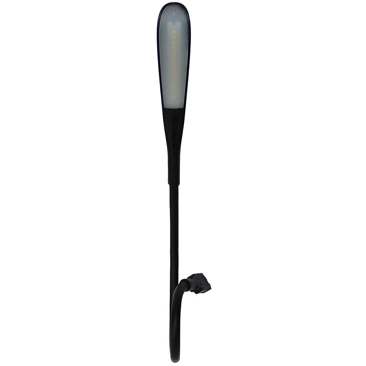 i2 Gear USB Reading Lamp with 14 LEDs Dimmable Touch Switch and Flexible Gooseneck for Notebook Laptop, Desktop, PC and MAC Computer + On/Off Setting (14 LED, Black)