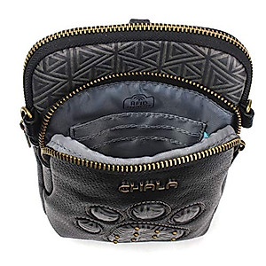 CHALA UNI Cellphone Xbody - Versatile Styles - Pawprint - black