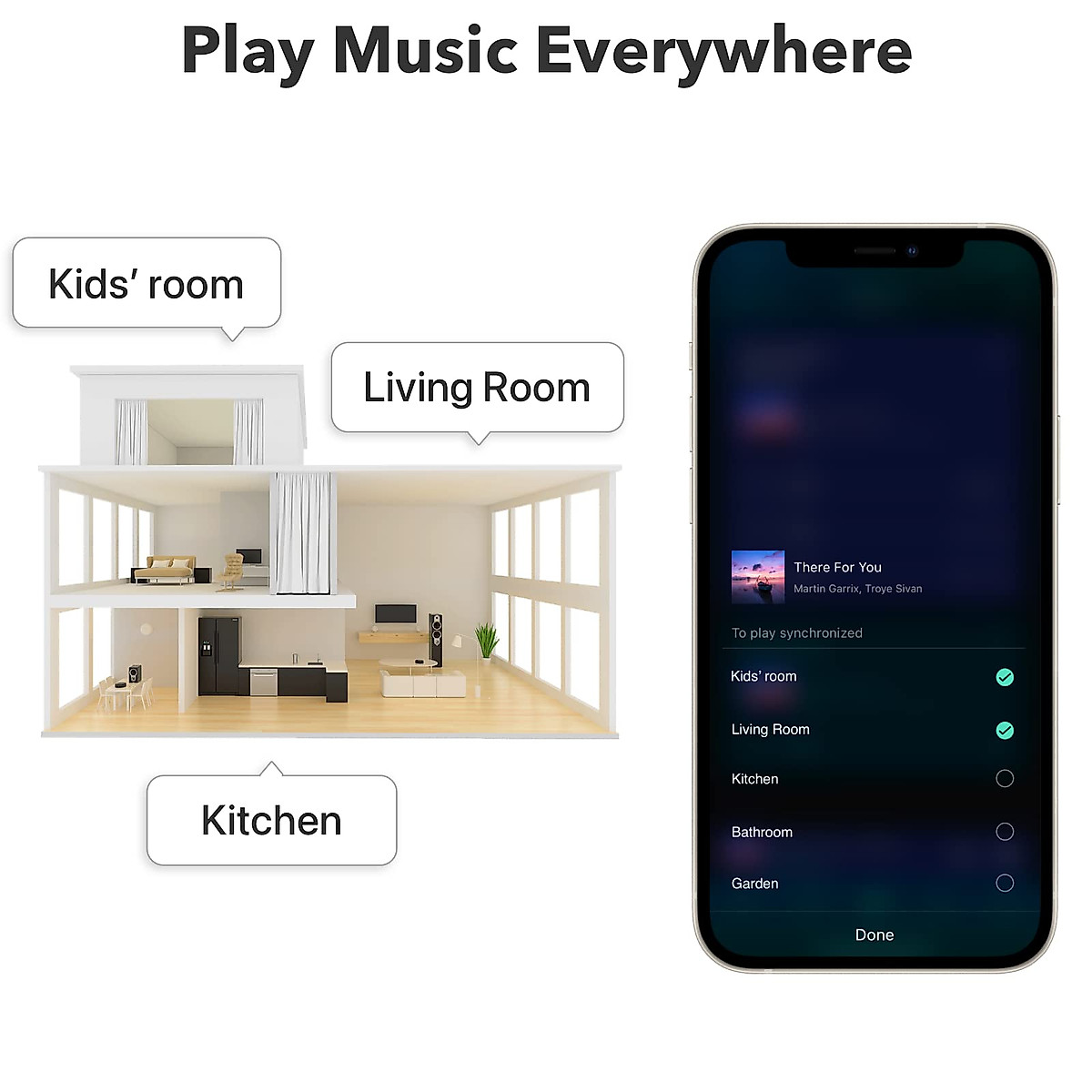 WiiM Mini AirPlay2 Wireless Audio Streamer, Multiroom Stereo, Preamplifier, Works with Alexa and Siri Voice Assistants, Stream Hi-Res Audio from Spotify, Amazon Music and More