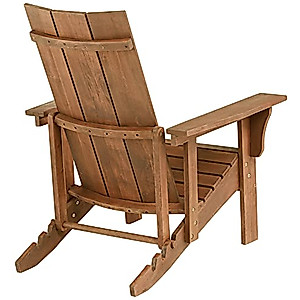 Teal Island Designs Aretha Modern Adirondack Adjustable Back Outdoor Chairs Set of 2