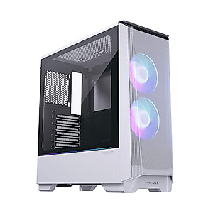 Phanteks (PH-EC360ATG_DWT01) Eclipse P360A Ultra-fine Performance Mesh, Mid-Tower case, Tempered Glass, Digital-RGB Lighting, White