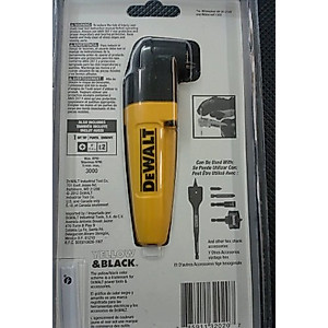 DEWALT Right Angle Drill Adapter DWARA050 HD Version in Retail Pack