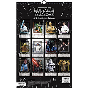 2023 Star Wars: Saga Oversized Poster Calendar
