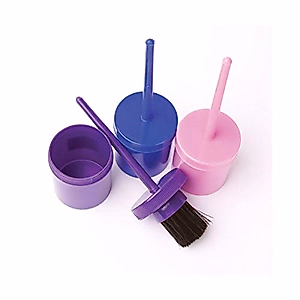 Lincoln Hoof Oil Brush With Container (One Size) (Pink)