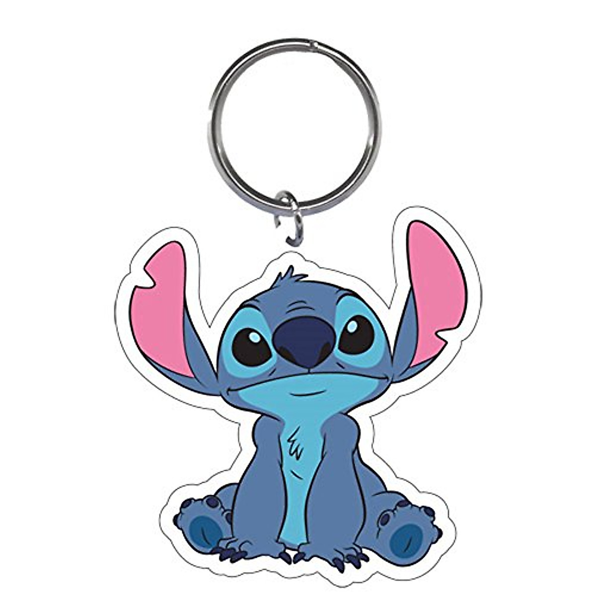 Disney Get Stitches Stitch Laser Keychain