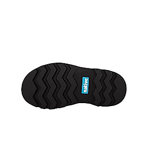 Native Shoes Kids Kensington Treklite Unisex Booties for Toddlers & Little Kids - Vegan, All-weather Rounder, Waterproof Chelsea-Style Shoes - Jiffy Black 10 Toddler M