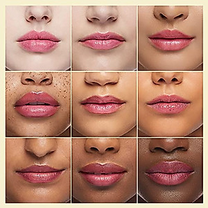 Jelly Tinted Lip Blam Crystal Flower Color Changing Lipstick, PH Lip Gloss Clear Lipstick Chapstick with flower Inside, Natural Pink Lipstick & Lip Moisturizer