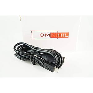 OMNIHIL 5 Feet Long High Speed USB 2.0 Cable Compatible with Rybozen K201 Microphone Karaoke Mixer