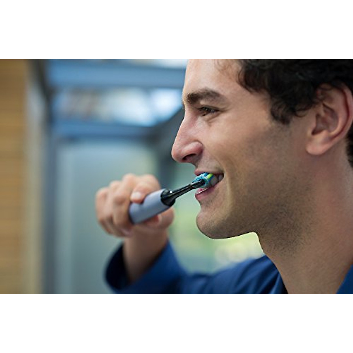 Philips Sonicare DiamondClean Smart 9500 Series Rechargeable Electric Power Toothbrush with Charging Travel Case, Complete Oral Care, Grey, Frustration Free Packaging, HX9924/37