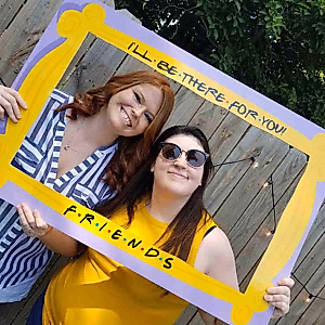 Friends Birthday Party Decorations-Friends Themed Photo Booth Props for Friends tv Show Party Decorations,Graduation Party, Birthday Party Supplies, Bachelorette Party Decorations