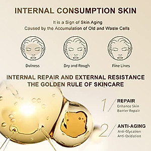 Forest Cabin Camellia Repair Essence Oil for Face, Anti Aging Serum, Promote Cell Autophagy Serum for Fine Lines and Wrinkles, 30ml