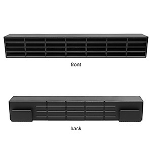 Skywin- Nintendo Switch Game Console Organizer, 28 Game Card Holder for Playing Cards, Compatible with Nintendo Switch, Switch Lite, and Switch Dock, Use Stand Alone or Mount to Switch Dock