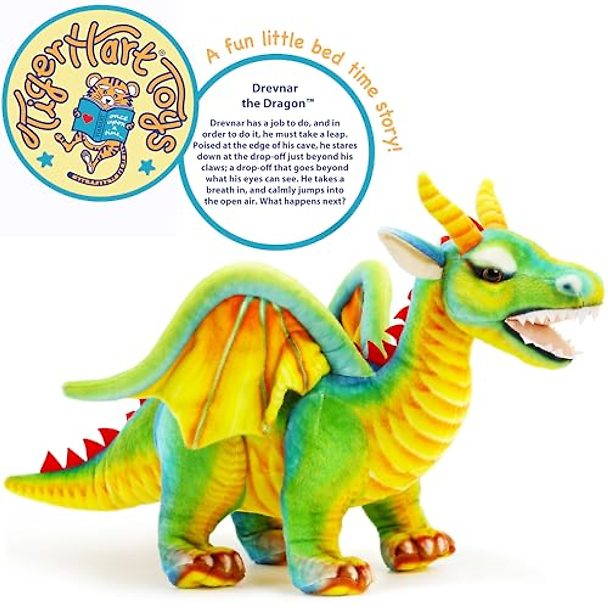 TigerHart Drevnar The Dragon - 24 Inch Stuffed Animal Plush