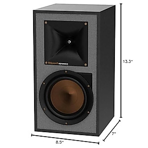 Klipsch R-51PM Powered Bluetooth Speaker,Black