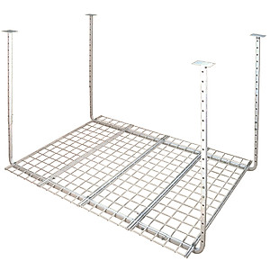 HyLoft 50175-10 60-Inch by 45-Inch Pro Ceiling Mount Shelf, White