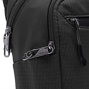 Travelon Anti-Theft Active Tour Bag, Black, 9 x 11 x 3.5