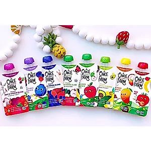 Once Upon a Farm Organic Oh My Mega Veggie, 3.2 Oz